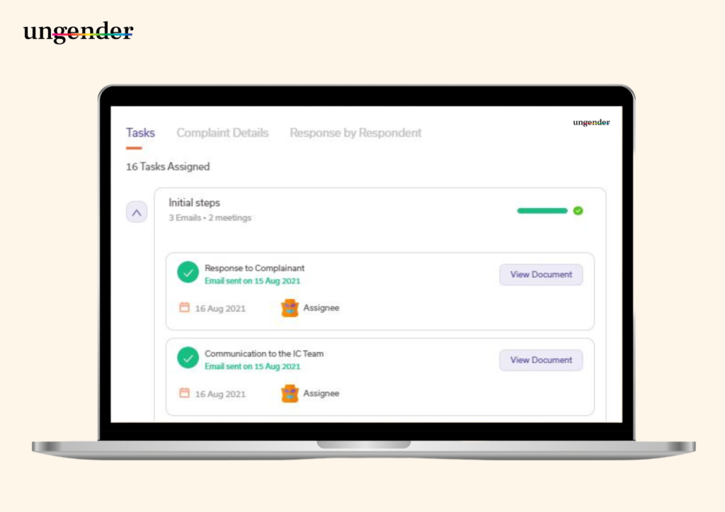 How can IC members leverage technology during a PoSH inquiry